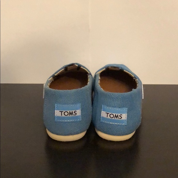 Toms | Shoes | Blue Toms For Toddler Size 2y Brnad New | Poshmark
